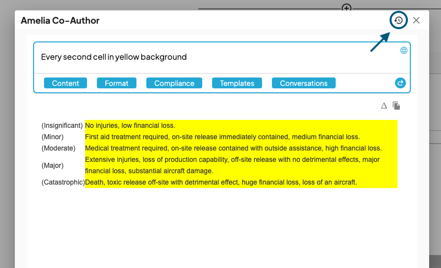 How to use a predefined prompt: Conversations – Web Manuals