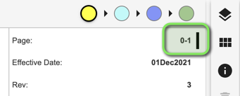 What is the revision bar next to the page number and how to remove it ...