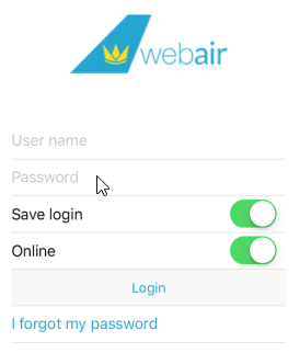 How to login to the EFB Reader App – Web Manuals